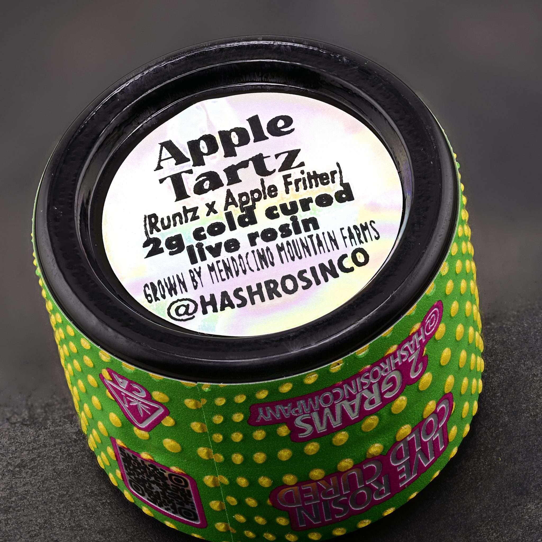 HRC T1 Rosin- Apple Tartz – White Ash Reserve